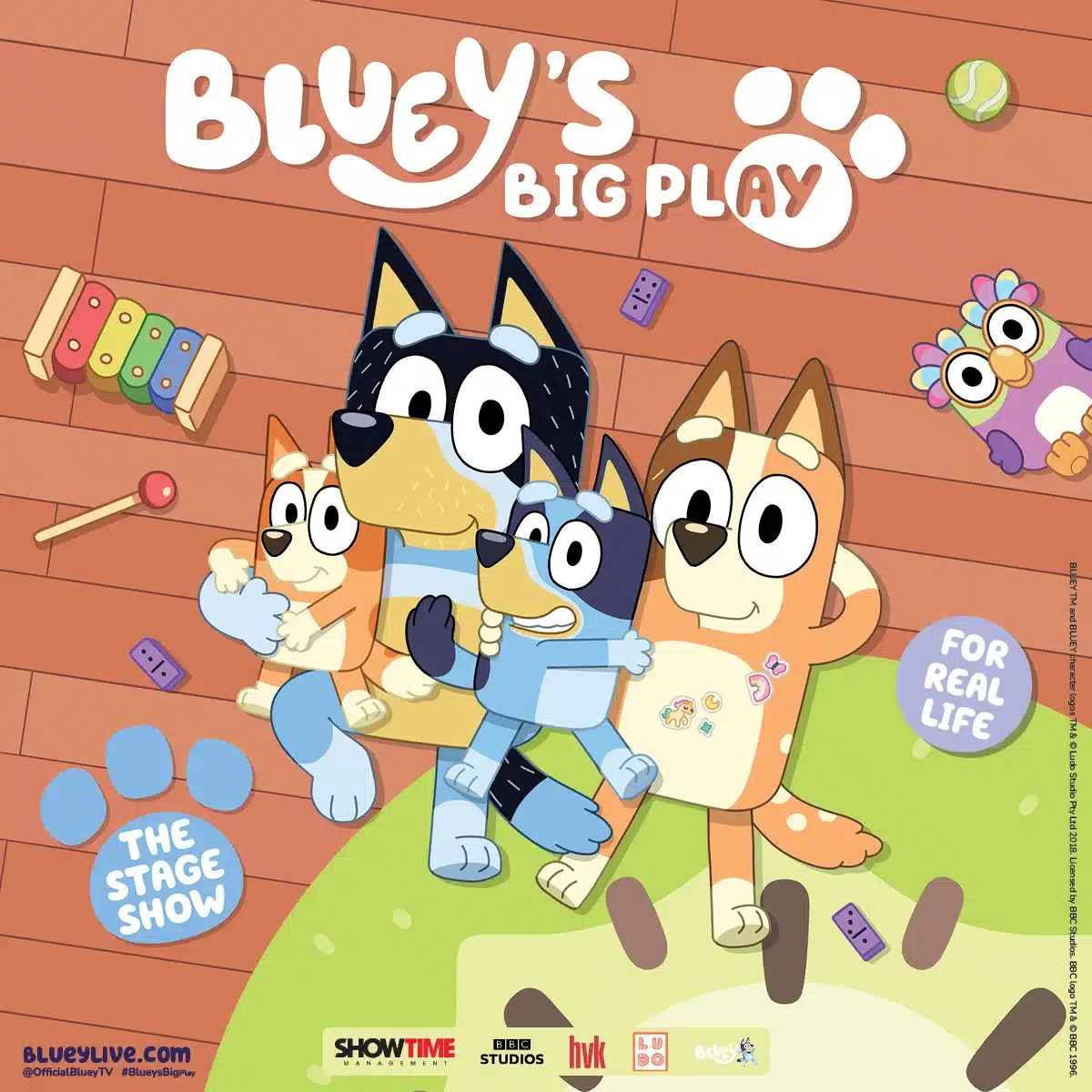 Book Tickets For Bluey’s Big Play | Showtime Management